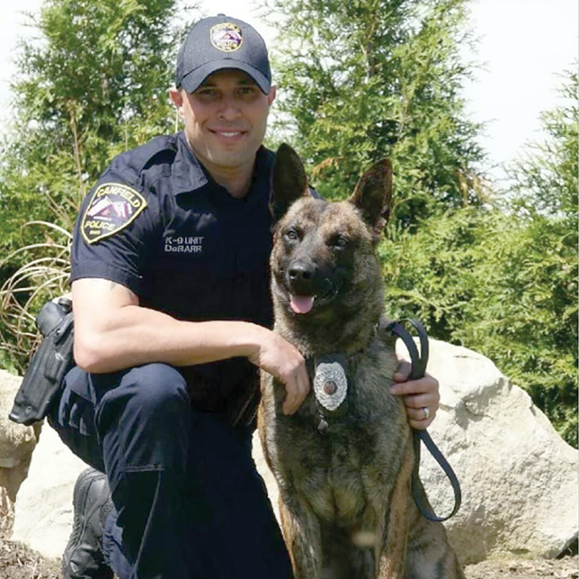 Canfield K9 Rocky to be remembered at Fair Park | News, Sports, Jobs ...